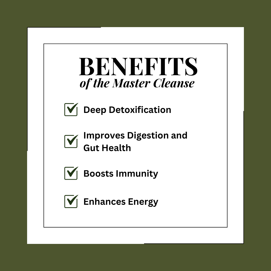 Master Cleanse – Julian's Juicebox LLC